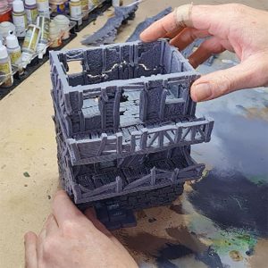 Haunted Windmill - Printable Scenery