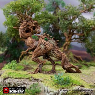 Tree Rex - Hagglethorn Hollow - Printable Scenery