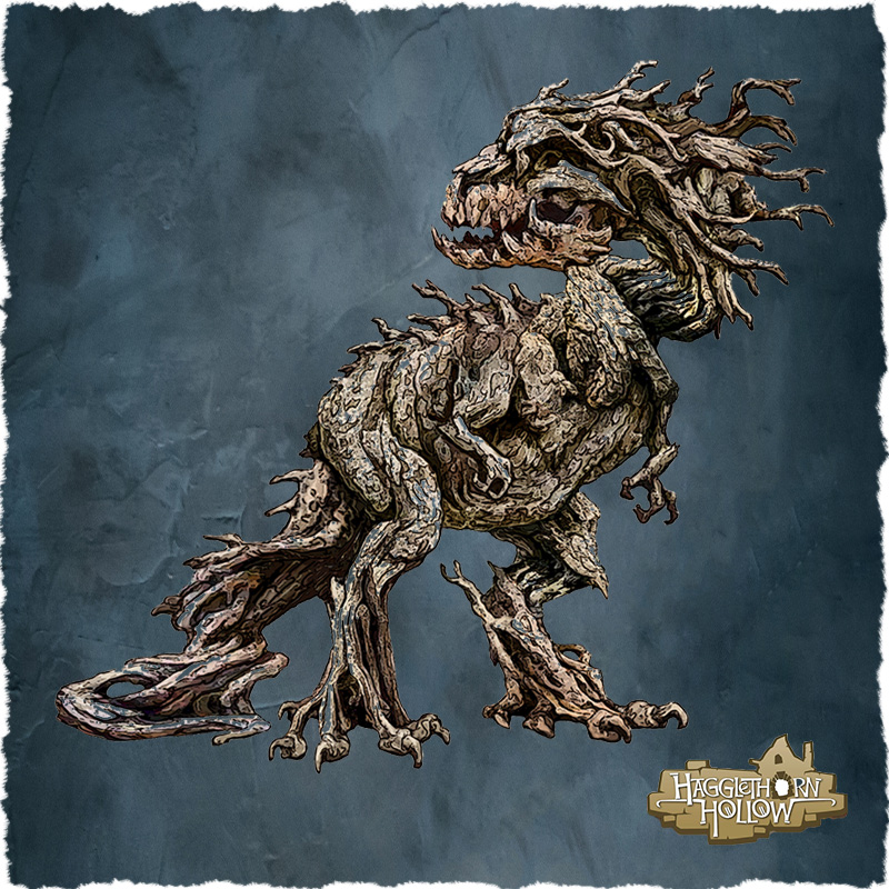 Tree Rex - Hagglethorn Hollow - Printable Scenery
