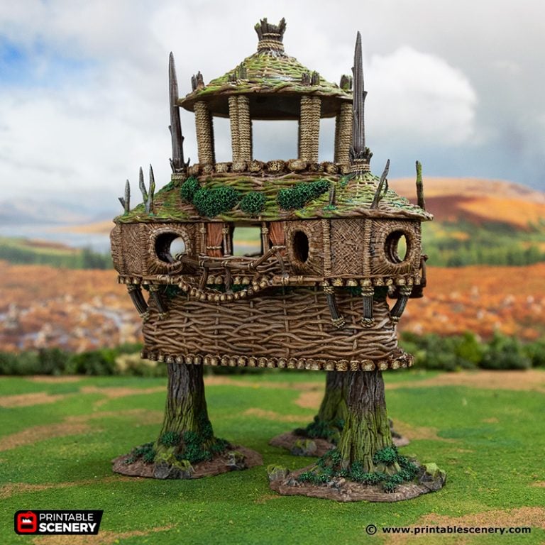 Palace of the Druid - Printable Scenery