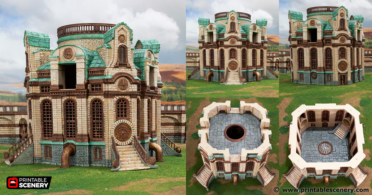 Tower of the Navigator - Printable Scenery