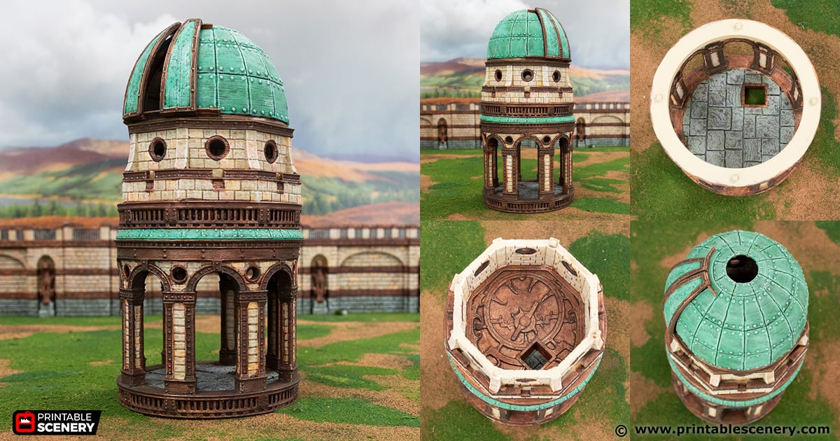 Arcane Dome - Printable Scenery