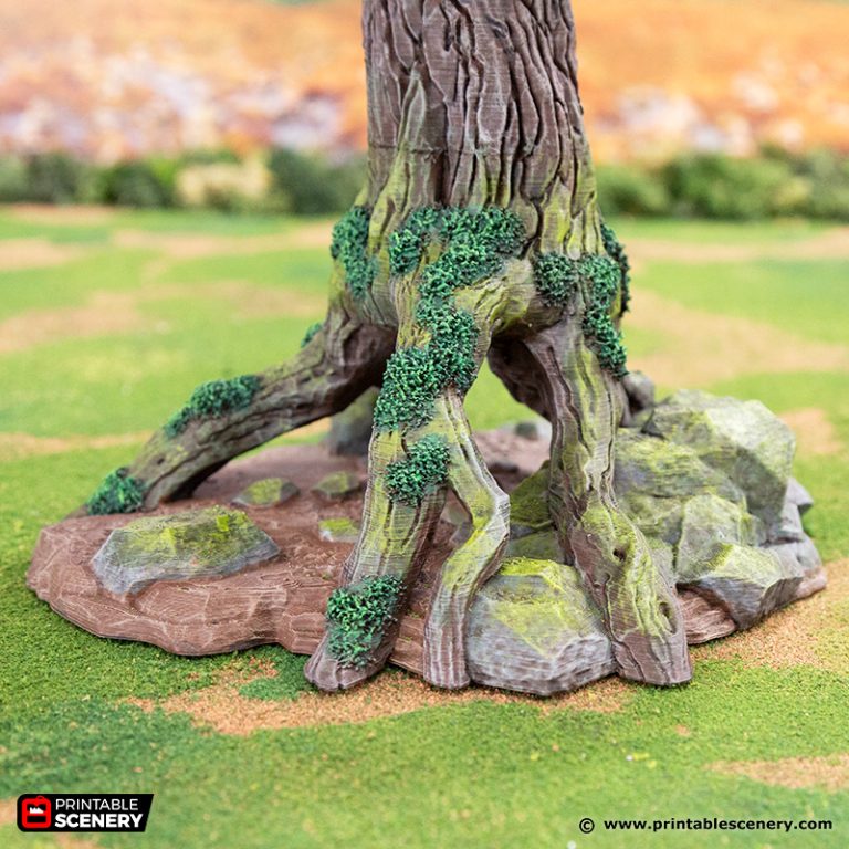 The Forest Forts - Printable Scenery