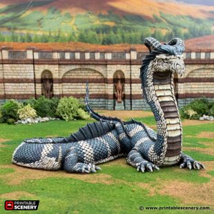 The Great Wyrm - Printable Scenery