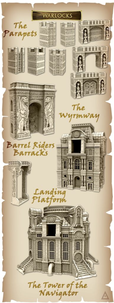 Rise of the Halflings - Warlocks - Printable Scenery