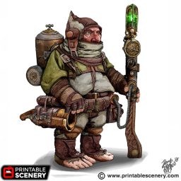 Dragon Handler - Printable Scenery