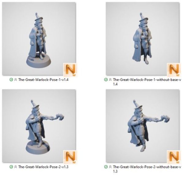 The Great Warlock - Printable Scenery