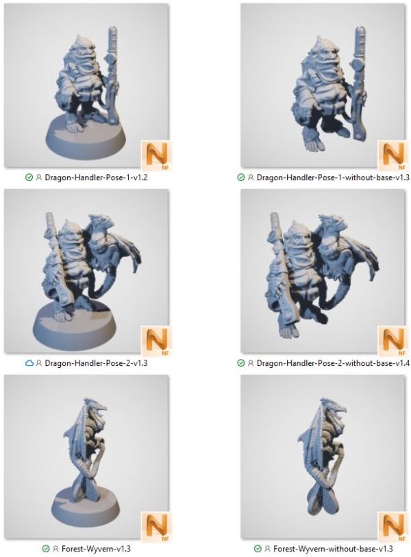 Dragon Handler - Printable Scenery