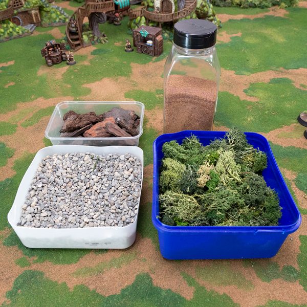 How to put together a model set - Printable Scenery