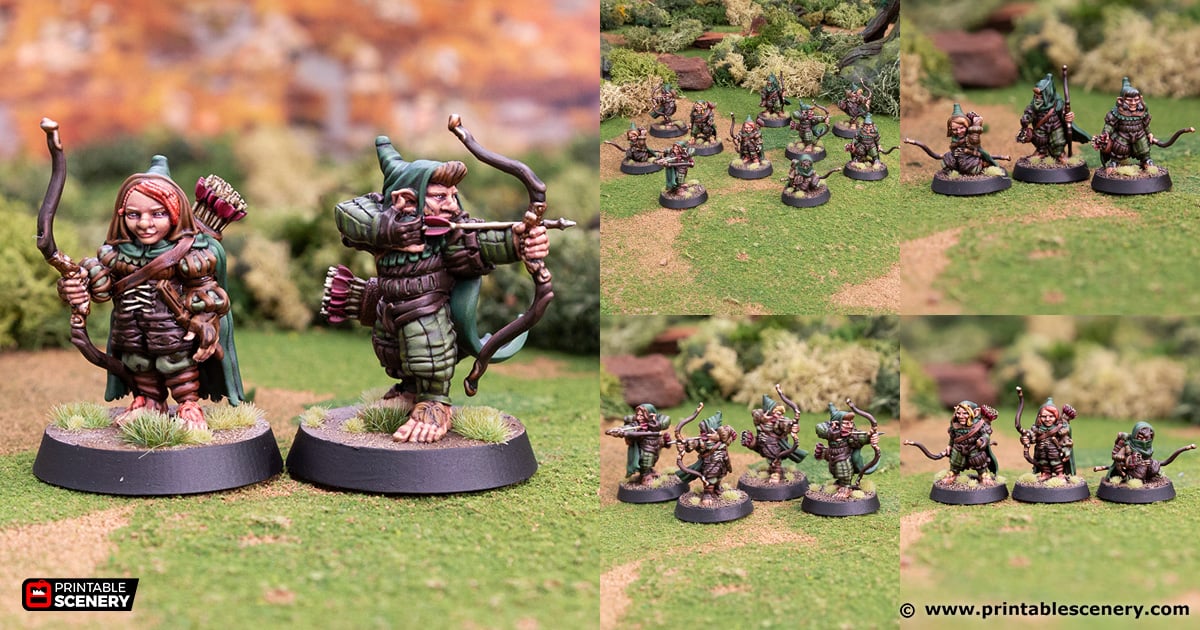 Forest Rangers - Printable Scenery