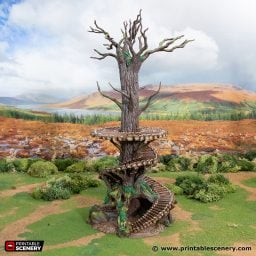 Forest Fort Expansion - Printable Scenery