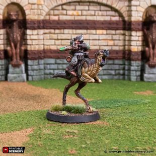 Swamp Wyvern - Printable Scenery