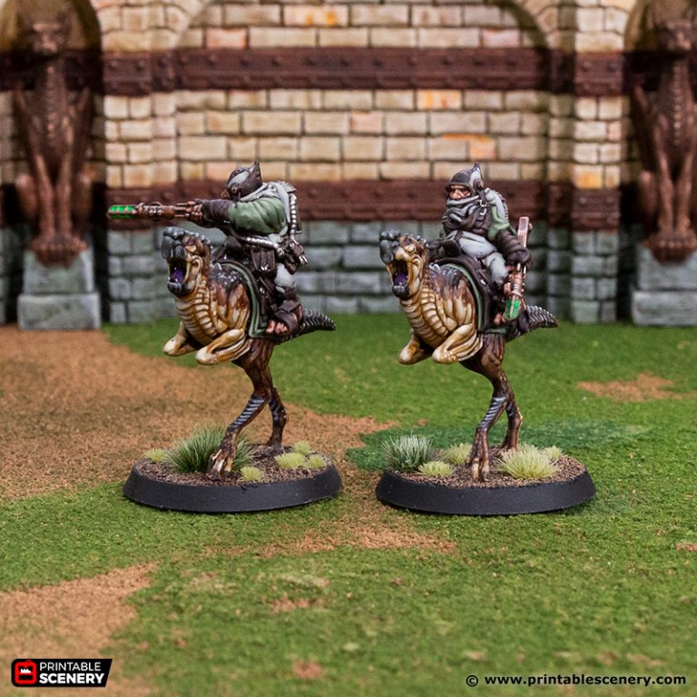 Swamp Wyvern - Printable Scenery