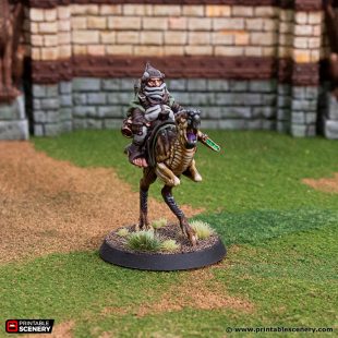 Swamp Wyvern - Printable Scenery