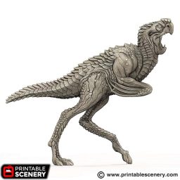 Swamp Wyvern - Printable Scenery