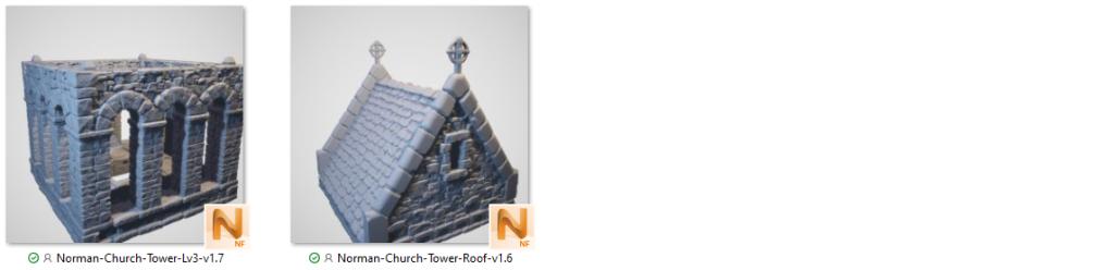 Norman Church - Printable Scenery