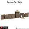 Norman Fort Walls - Printable Scenery