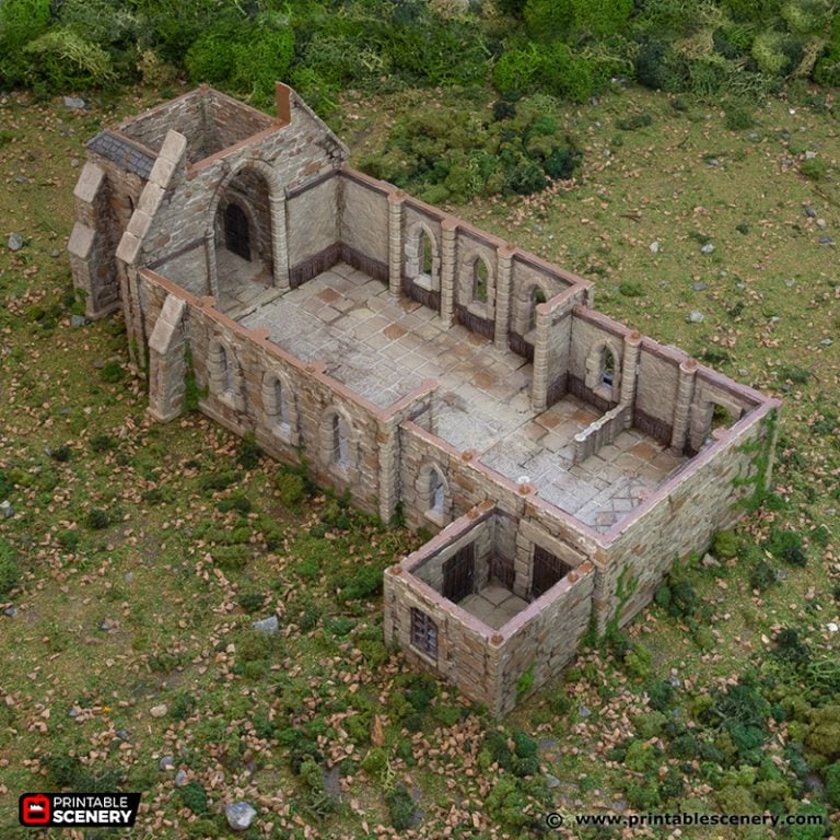 Norman Church - Printable Scenery