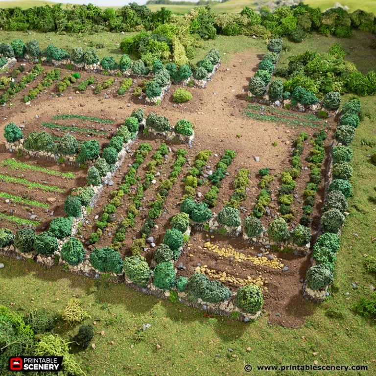 Hills Rocks and Rivers STL Files - Printable Scenery