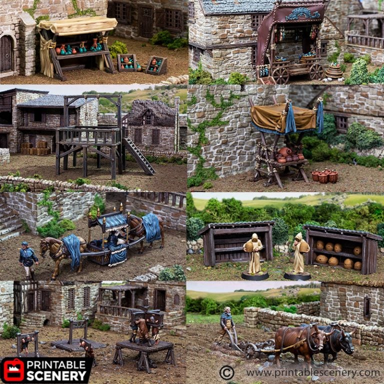 Country Fair Bundle - Printable Scenery