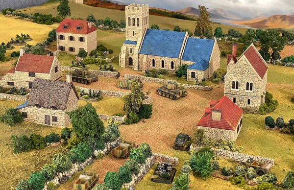 Building a Normandy board for Flames of War using the Country & King ...
