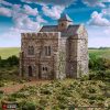Norman Square Keep - Printable Scenery
