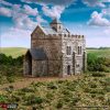 Norman Stone Keep - Printable Scenery