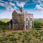 Norman Stone Keep - Printable Scenery