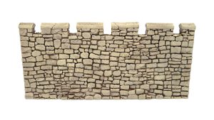 How to paint realistic Stone Walls - Printable Scenery