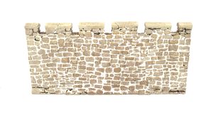How to paint realistic Stone Walls - Printable Scenery