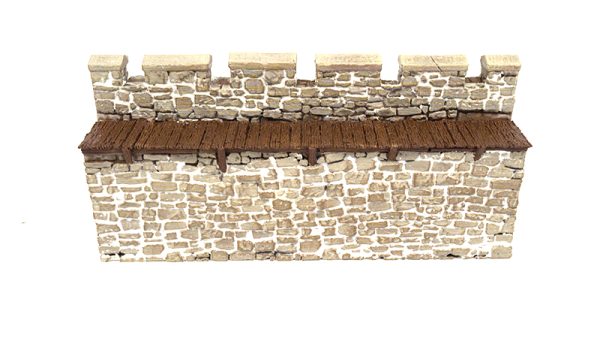 How to paint realistic Stone Walls - Printable Scenery