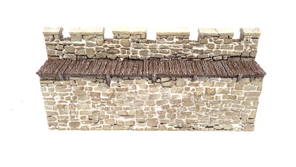 How to paint realistic Stone Walls - Printable Scenery