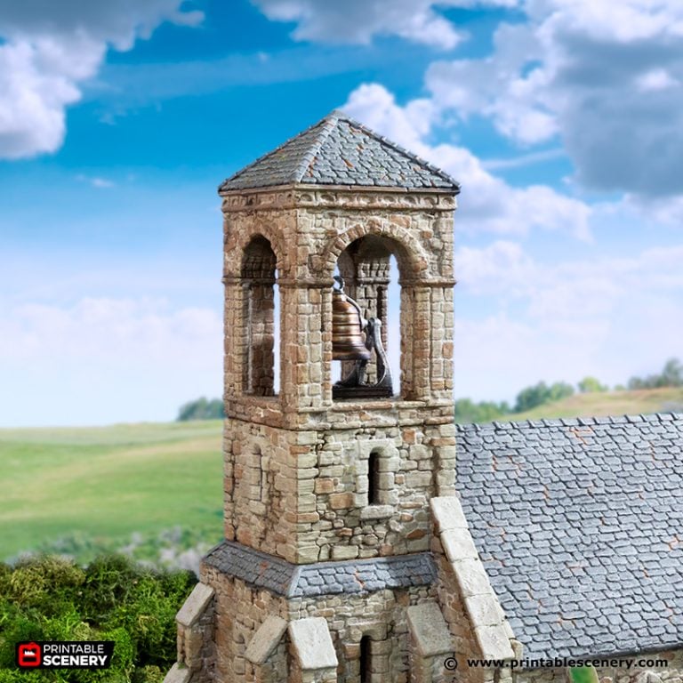 Bell Tower (Expansion) - Printable Scenery