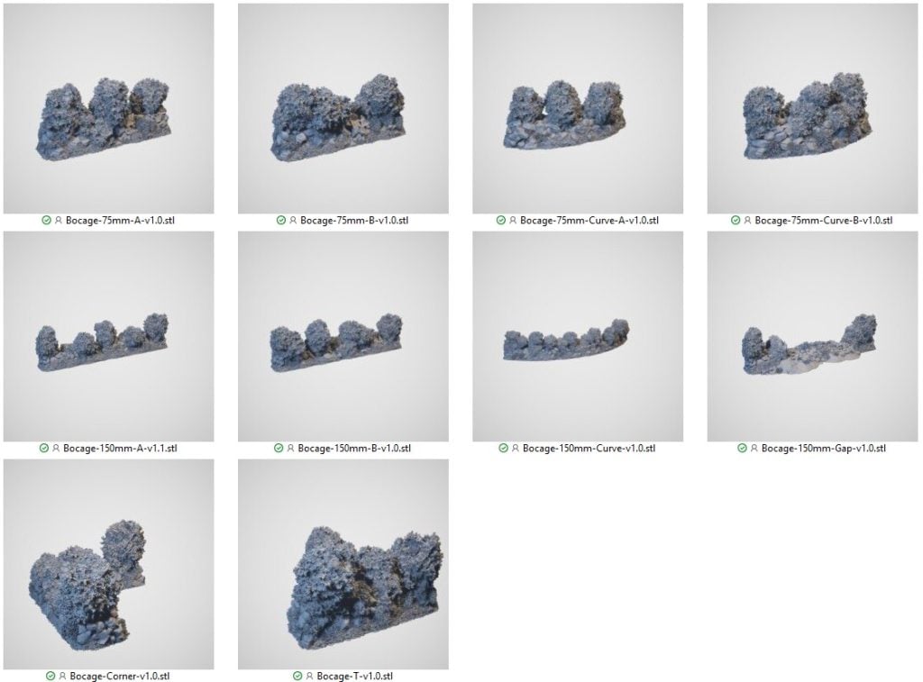 Bocage - Printable Scenery