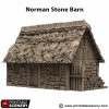 Norman Stone Barn - Printable Scenery