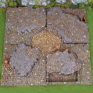 3D printable Roads for RPGs, Dioramas, and Wargames - Printable Scenery