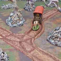 3D printable Roads for RPGs, Dioramas, and Wargames - Printable Scenery