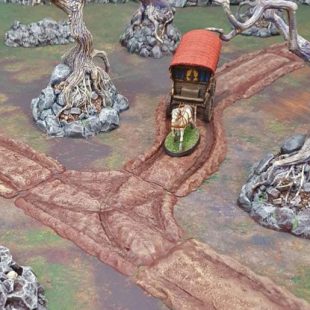 3D printable Roads for RPGs, Dioramas, and Wargames - Printable Scenery