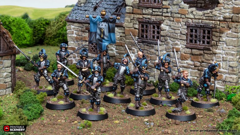 Country and King Campaign - Printable Scenery