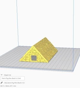 Farm Pig Pen - Printable Scenery