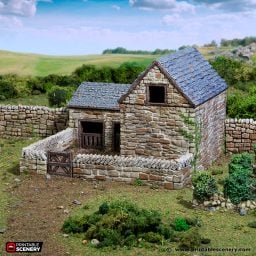 Farm Pig Pen - Printable Scenery