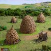 Haystacks - Printable Scenery