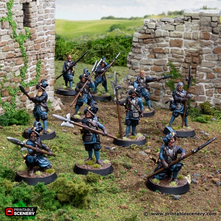 Kings Army Bundle - Printable Scenery