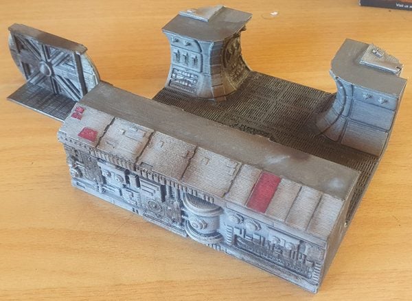 Creating a 3D Spaceship board in Terrain Tinker - Printable Scenery