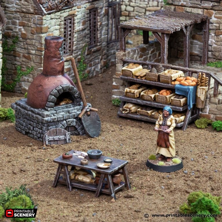 The Smithy - Printable Scenery