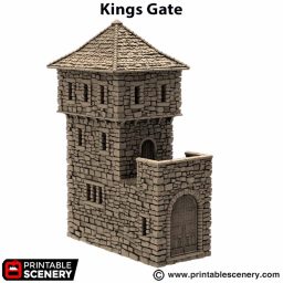 Kings Gate Printable Scenery