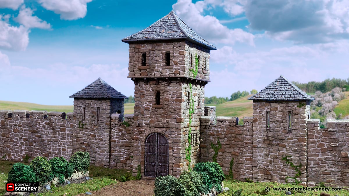 Kings Gate Printable Scenery