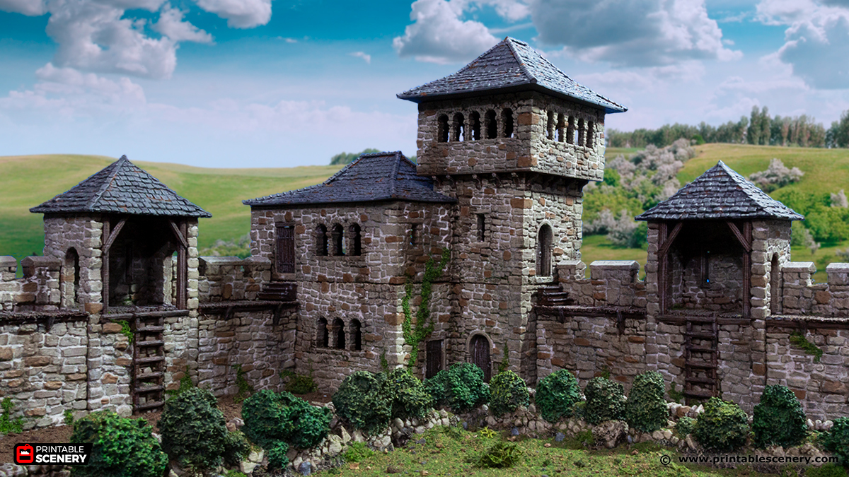 Kings Quarters Printable Scenery