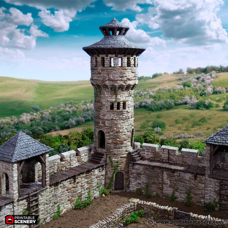 The Royal Gate Printable Scenery