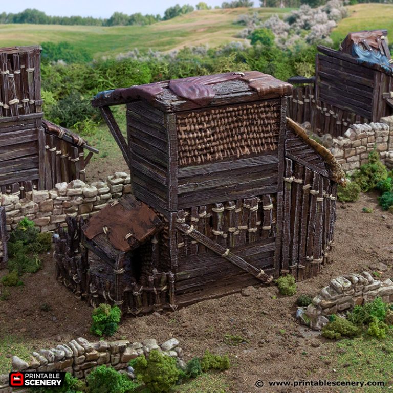 Large Shanty - Printable Scenery